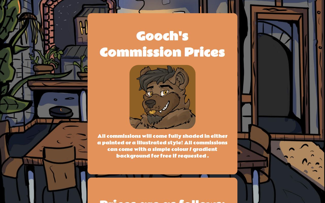 Gooch Art Commissions